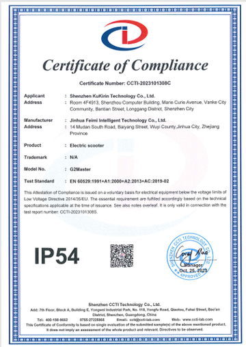 Kukirin G2 Master Electric Scooter, Dual 1000W Motors, 60kph Max Speed ...