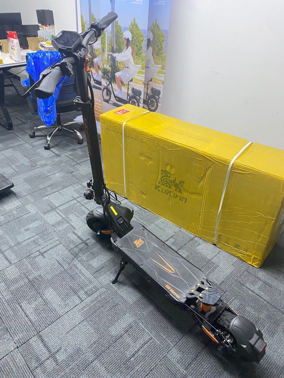 Kukirin G2 Master Electric Scooter, Dual 1000W Motors, 60kph Max Speed ...